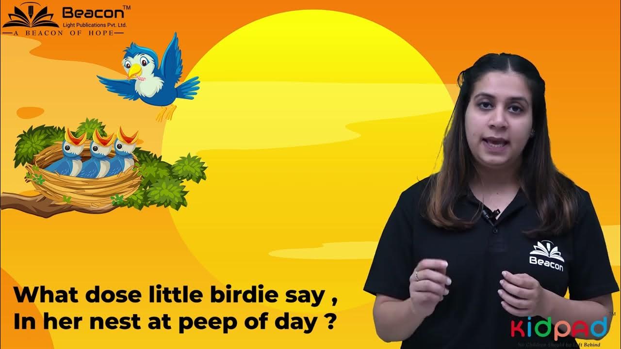 What Does Little Birdie Say|Fable English Class1|CH6| L1| Kidpad ...