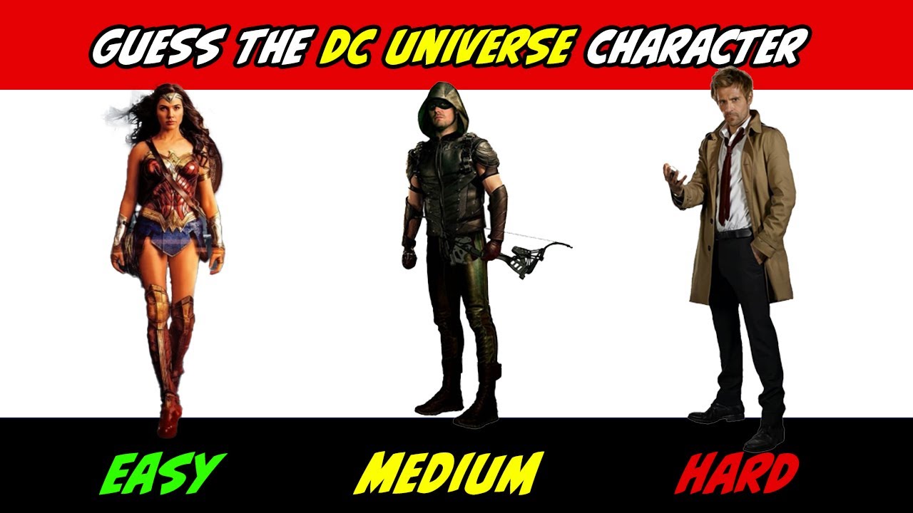 50 DC Characters Quiz | How Many Can You Recognize? 🦇 - YouTube