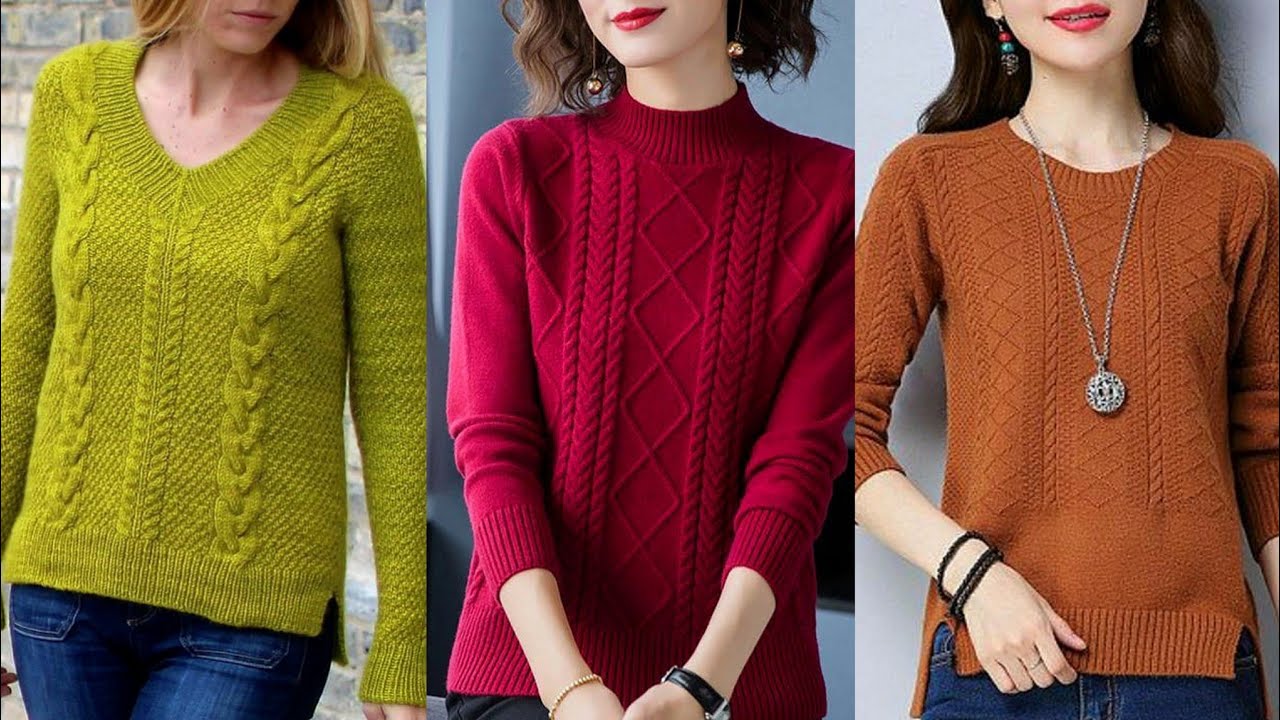 Awesome top42 ladies woolan sweater collection/handmade woolan sweater ...
