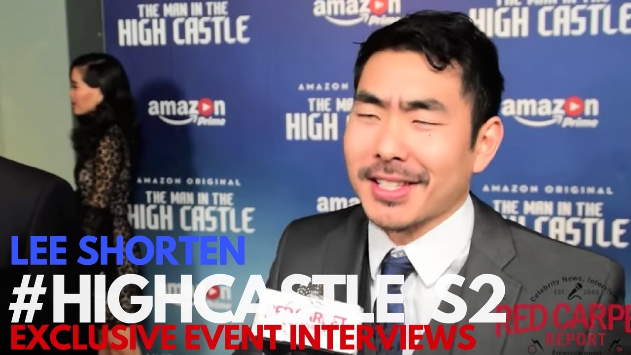 Lee Shorten Interviewed at The Man in the High Castle Season 2 Premiere ...