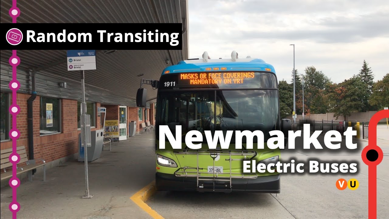 Newmarket's NEW Electric Buses - YouTube