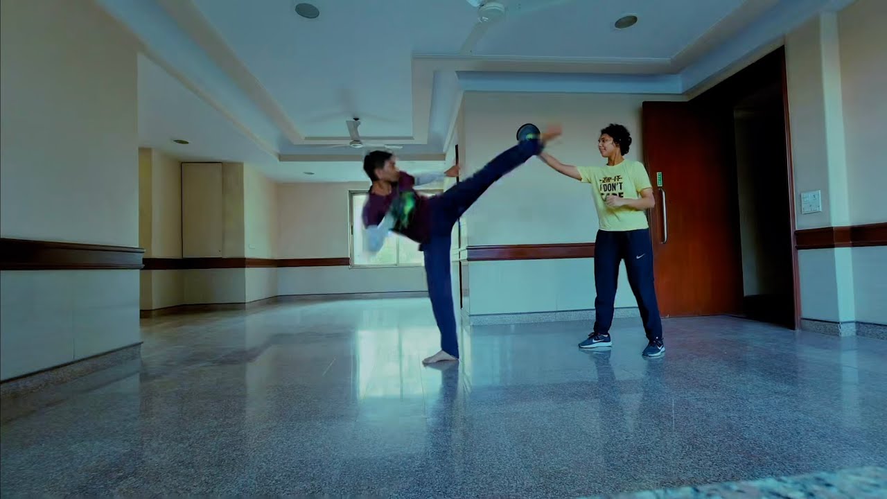 Full Spinning Hook Kick With Partner Training | Martial Arts | Kick ...