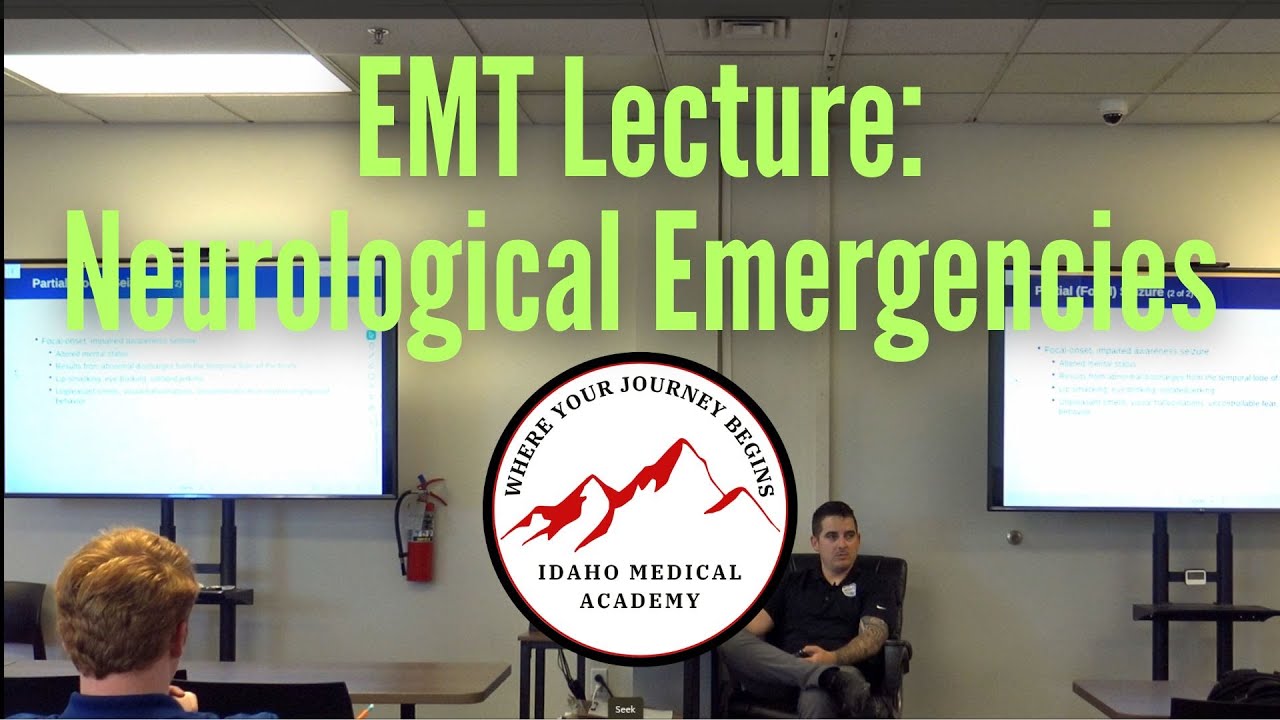 EMT Lecture: Neurological Emergencies - YouTube