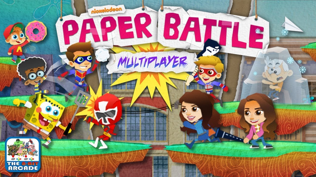Nickelodeon Paper Battle Multiplayer - Paper Cuts May Occur ...