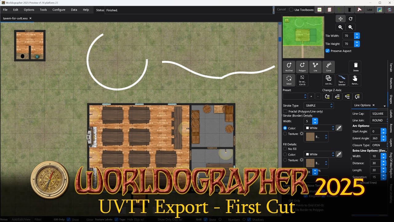 Worldographer 2025 Export to UVTT Feature - YouTube