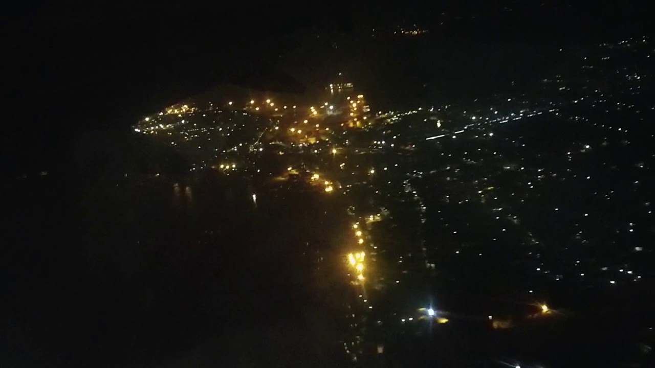 GOA - night view international Airport - YouTube