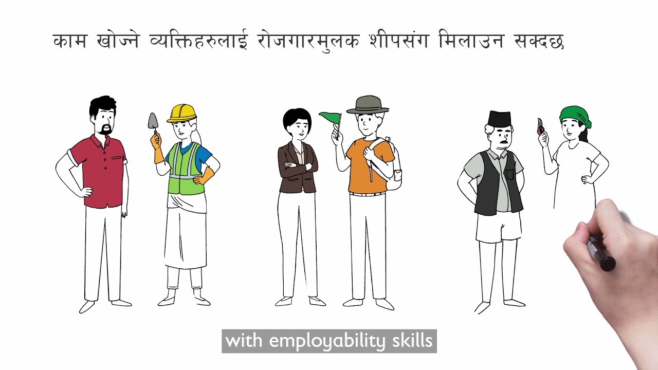 Doodle Animation explainer to showcase the Occupational Demand Tool ...