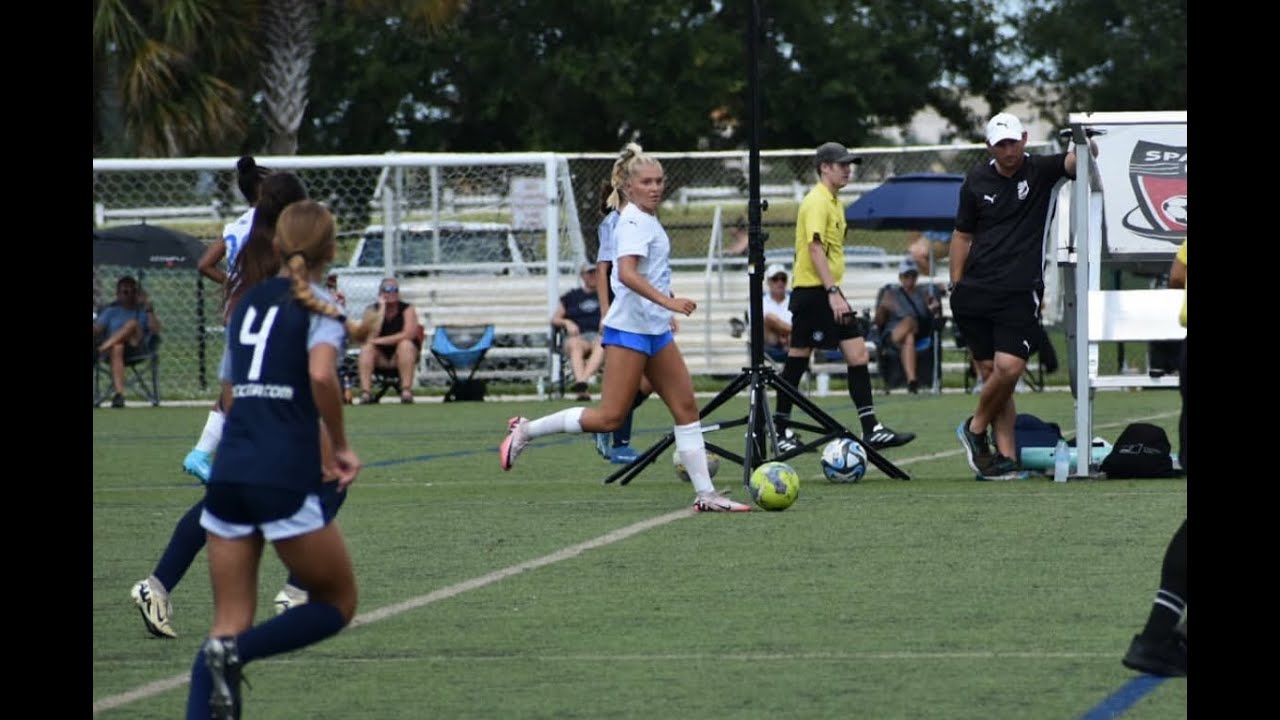 Highlights VS Florida Premiere- Lila Jones, #4 JFC '26 ECNL - YouTube