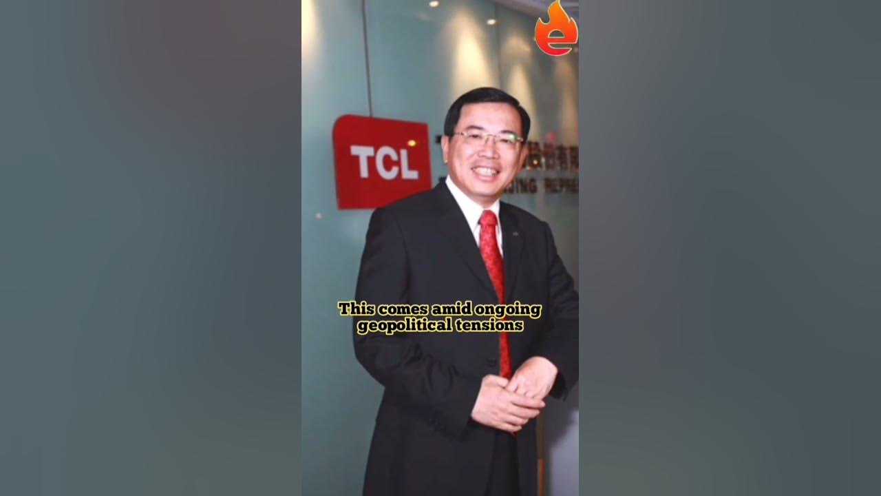 "TCL CEO Warns Western Tech Controls Driving Deglobalization". #viral - YouTube
