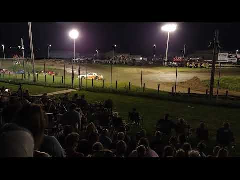 Primghar Iowa Figure 8 Races: A Main 8-24-24 - YouTube