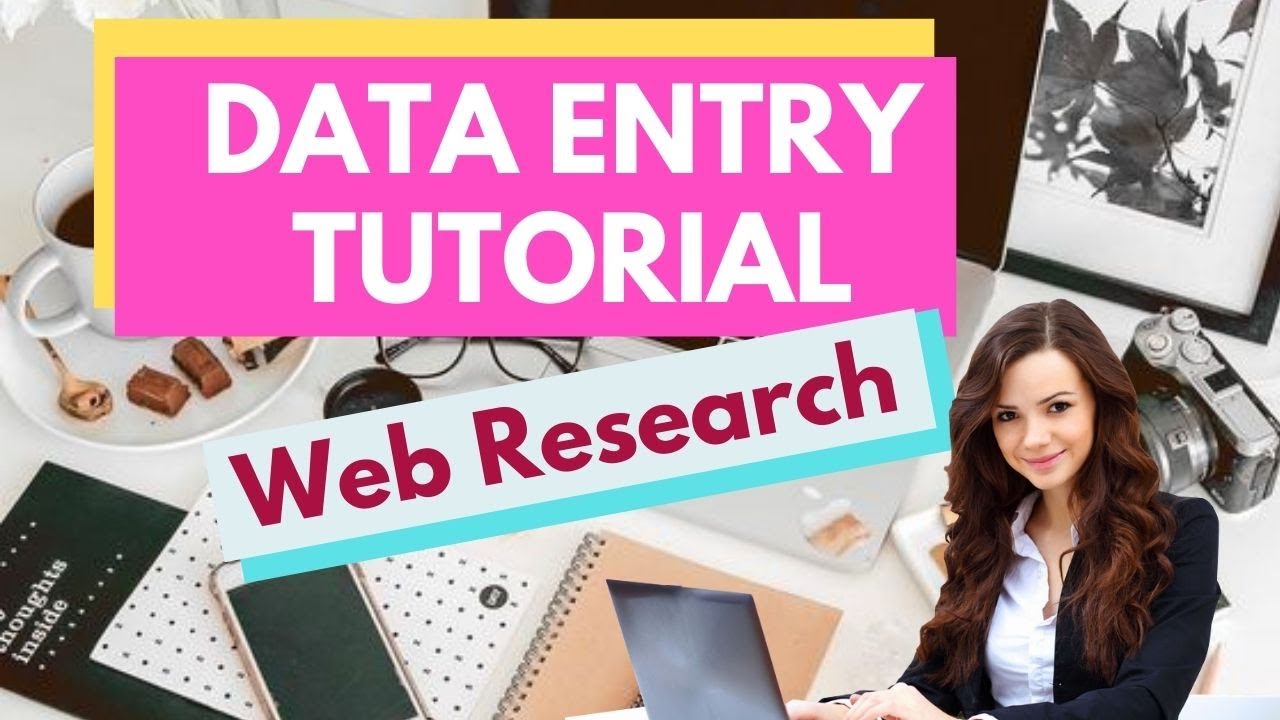 Data entry Web Research Task Demo - YouTube