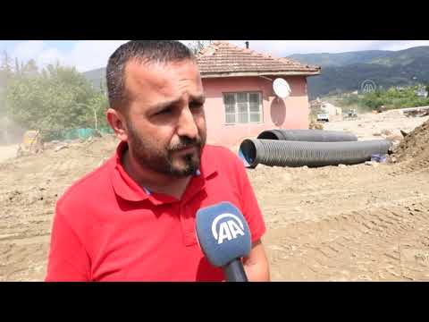 Sel sularına kapılmadan önce oğluyla telefonda helalleşmiş