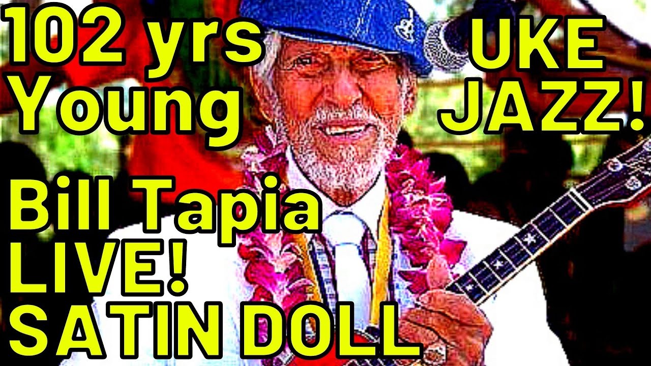 102 Year Old Ukulele Jazz Master! Bill Tapia "Satin Doll" || LIVE @ Uke ...