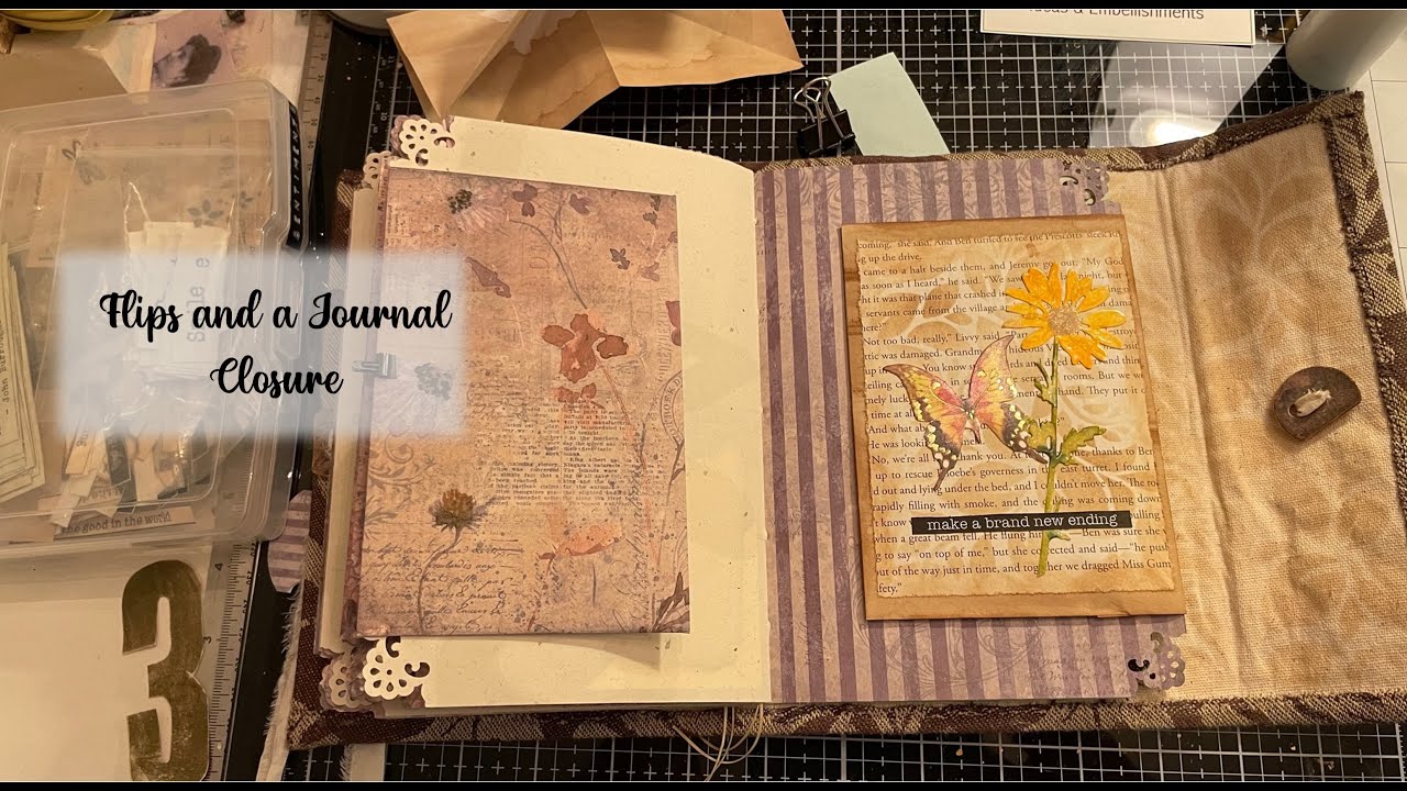 Flips, and a Junk Journal Closure - YouTube