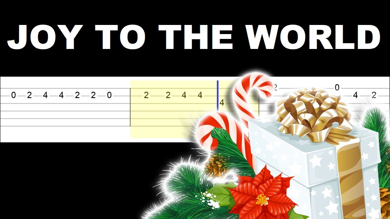 Joy to the World (Easy Guitar Tabs Tutorial) - YouTube