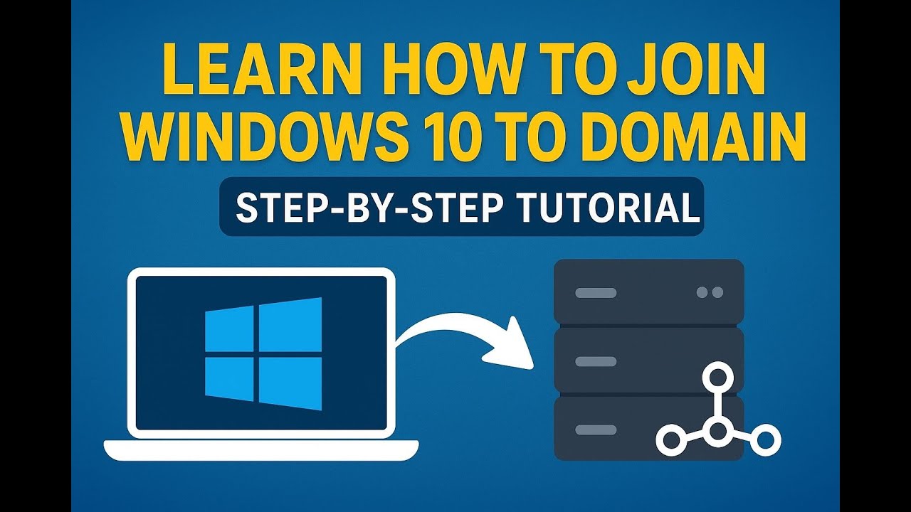 How to Join Windows 10 to Active Directory Domain | Step-by-Step Guide ...