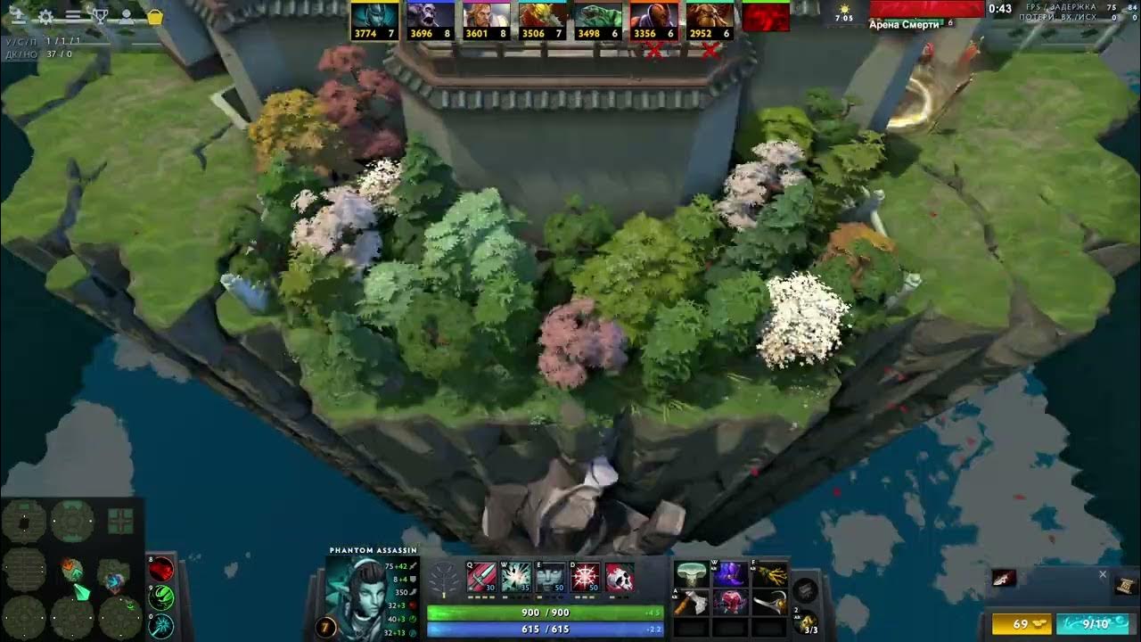 World of Dota - мортра в интеллект, из позора в царевну - YouTube
