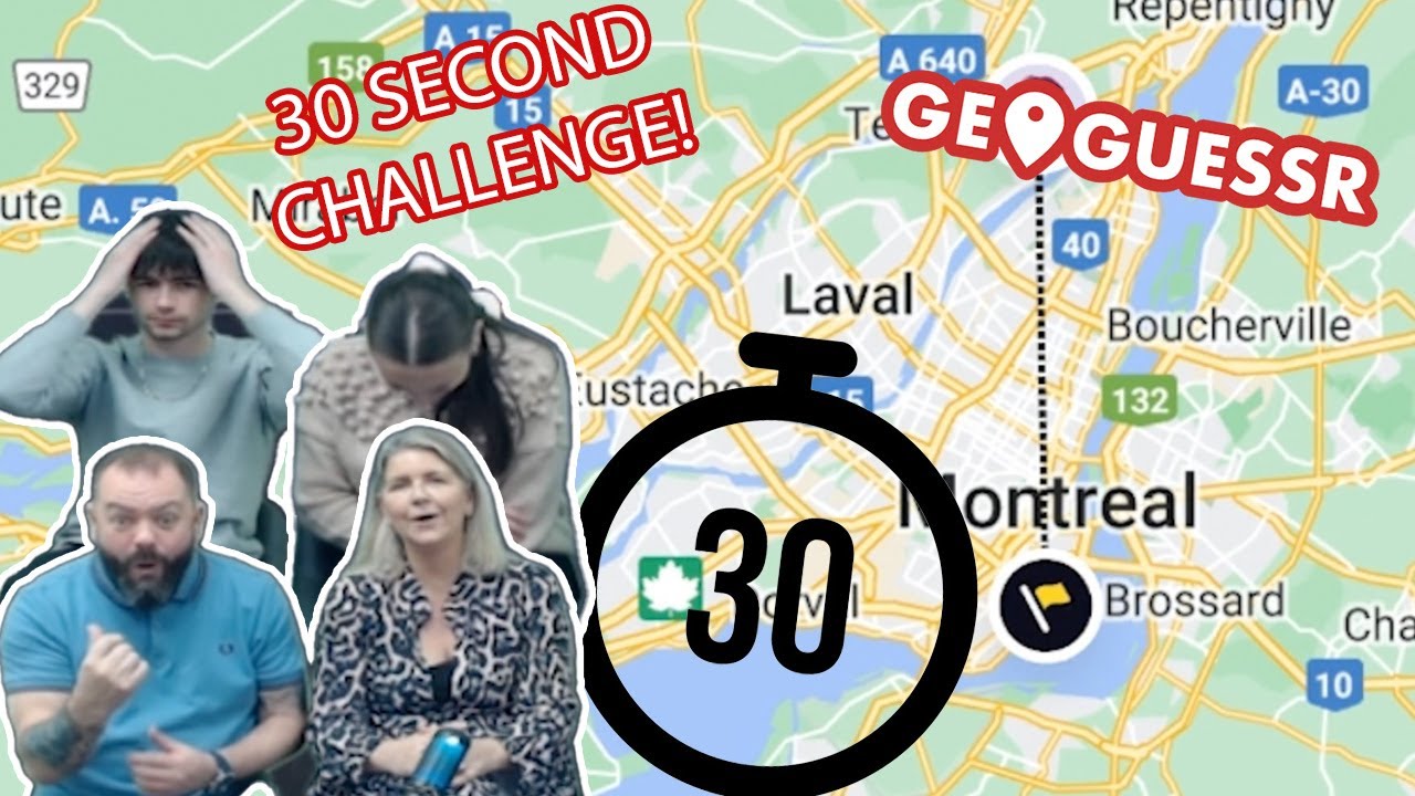 GEOGUESSR | 30 SECOND CHALLENGE! GEOGUESSR RAPID FIRE | BRITISH FAMILY ...