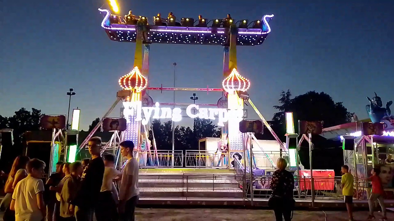 Luna Park Pancevo 2020 Leteci Tepih @BebaPlace #video - YouTube