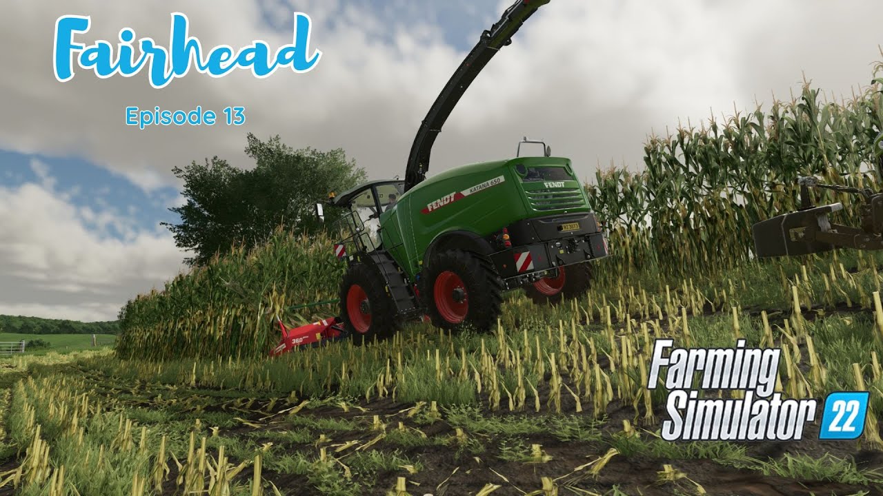Maize Magic: Forage Harvesting! | Fairhead Ep13| Farming Simulator 22 # ...