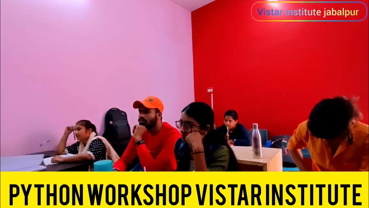 Python Training Workshop | Vistar Institute Vijay Nagar Jabalpur | Amit Bose | 9340953978 ...