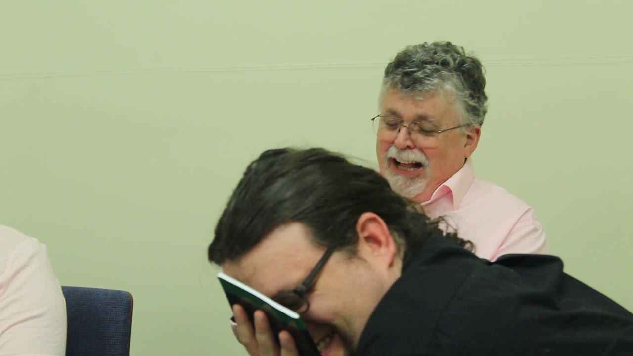 reads Kate Fox poem "Repairing" - YouTube