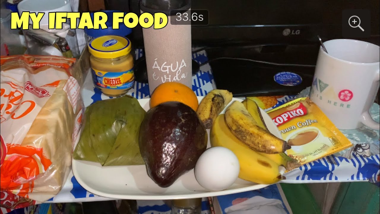 My simple Iftar food - YouTube
