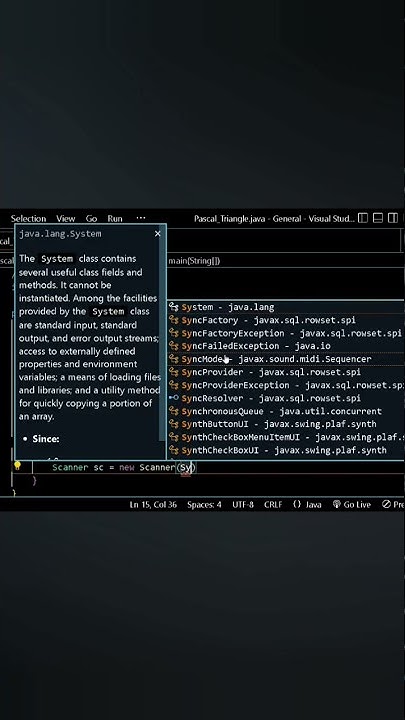 Pascal Triangle Using Java Program Taking Input From User Java Program Codewithavi Youtube