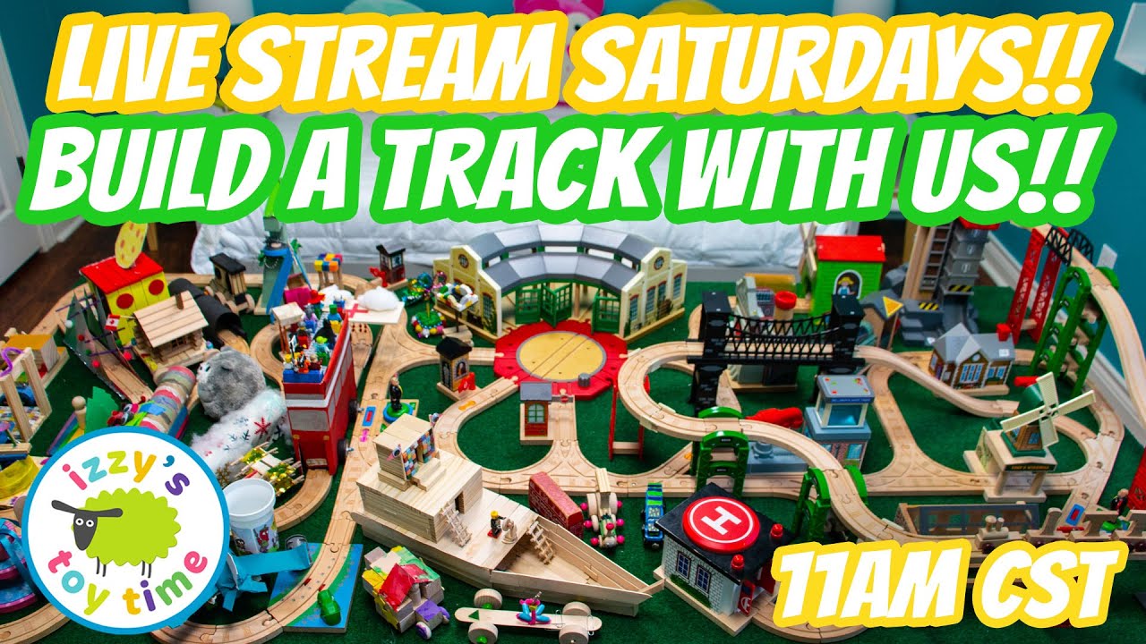 Live Stream Saturdays: Old School Izzy’s Toy Time Fun! 🚂 (11/23/2024 ...