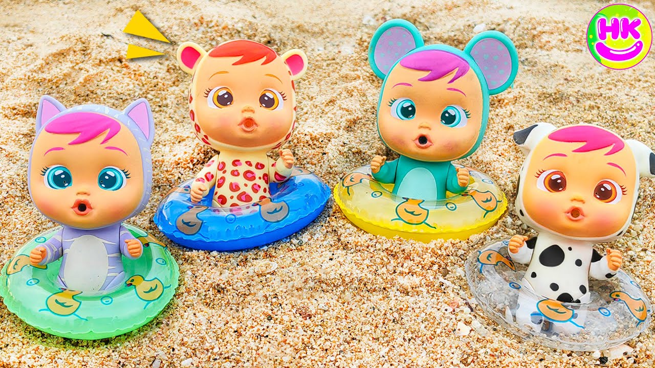 🐙 Cry Babies Go to the Beach and Play in the Sea 🌴 Magic Tears - YouTube