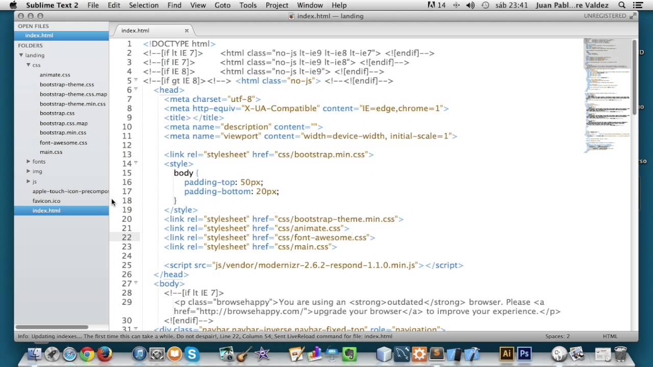 Aprende HTML5 Creando un sitio web real - YouTube