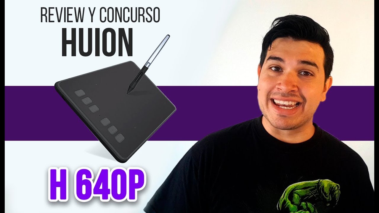 Review y concurso Huion H640P - YouTube