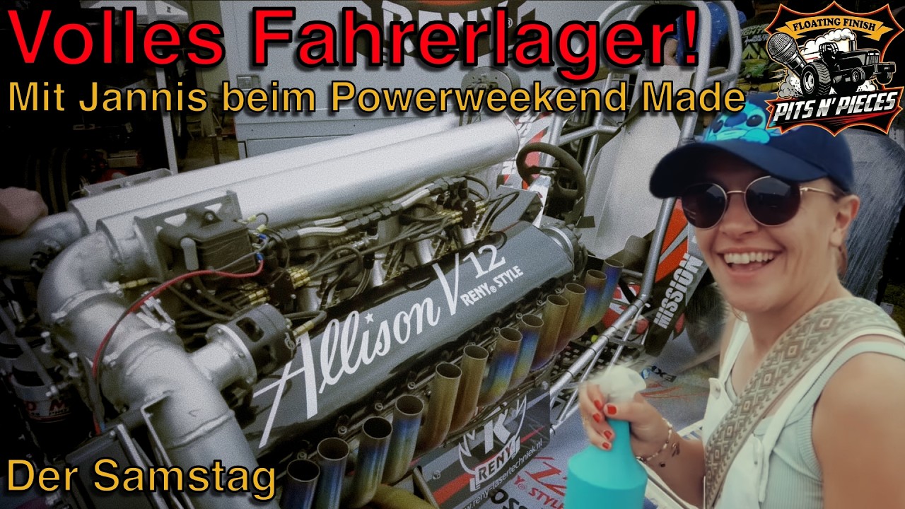 Pits'n Pieces - Mit Jannis beim Tractor Pulling Made 2025 - YouTube