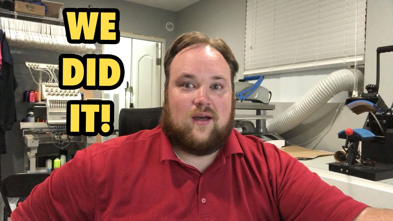 Achievement unlocked, goals take time - vlog 275 - Print Shop Updates ...