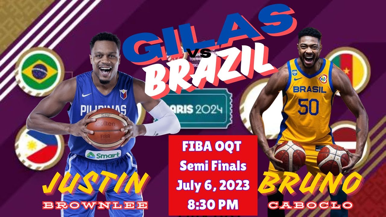 Gilas Pilipinas vs Brazil for Olympic Dream! (Can They Pull Off Another ...
