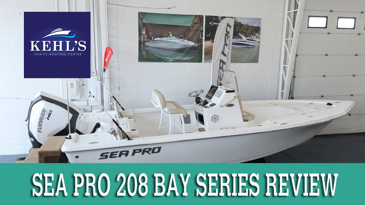 SEA PRO 208 Bay Series Perfect for the Great South Bay - YouTube