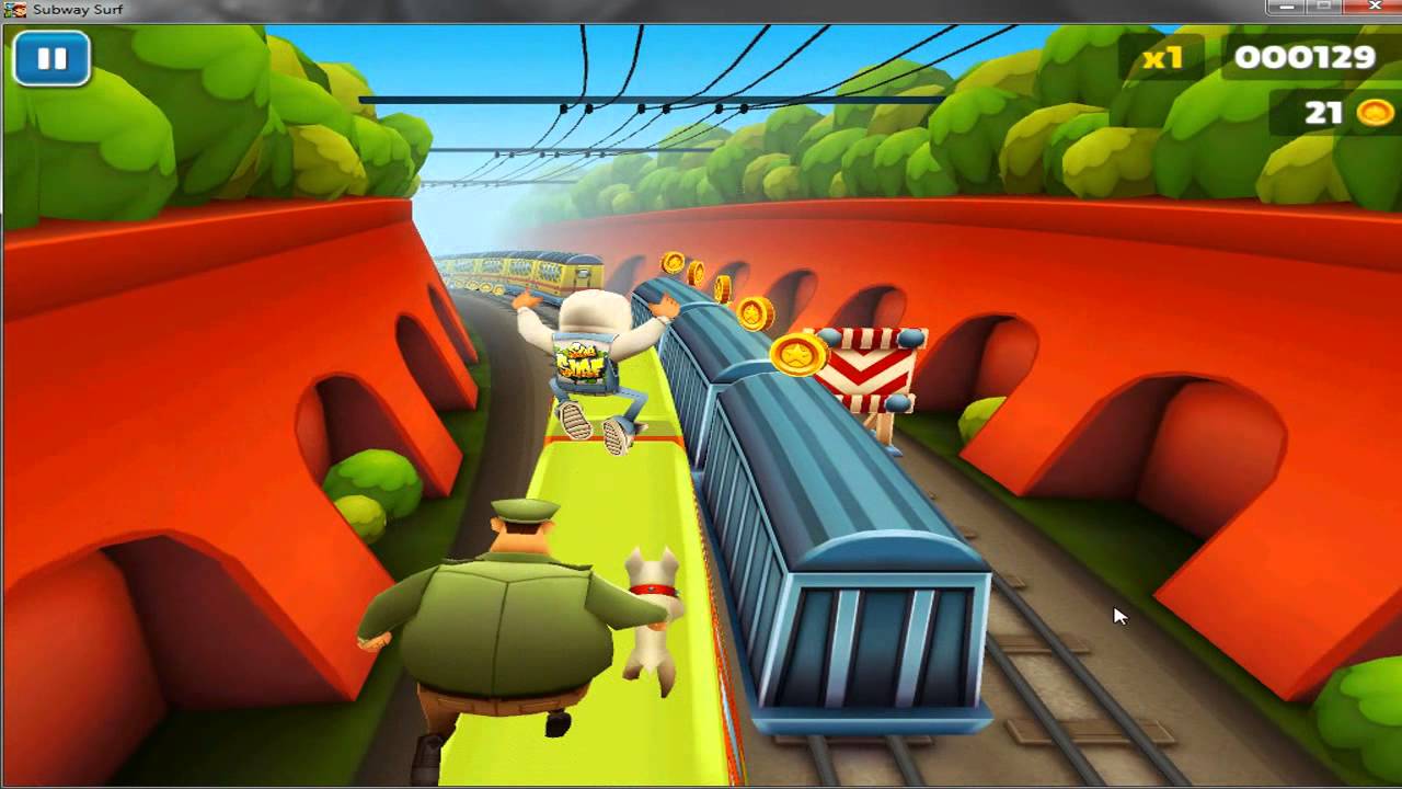 Subway surfers PC Keyboard, Klavye İle Oynamak - YouTube