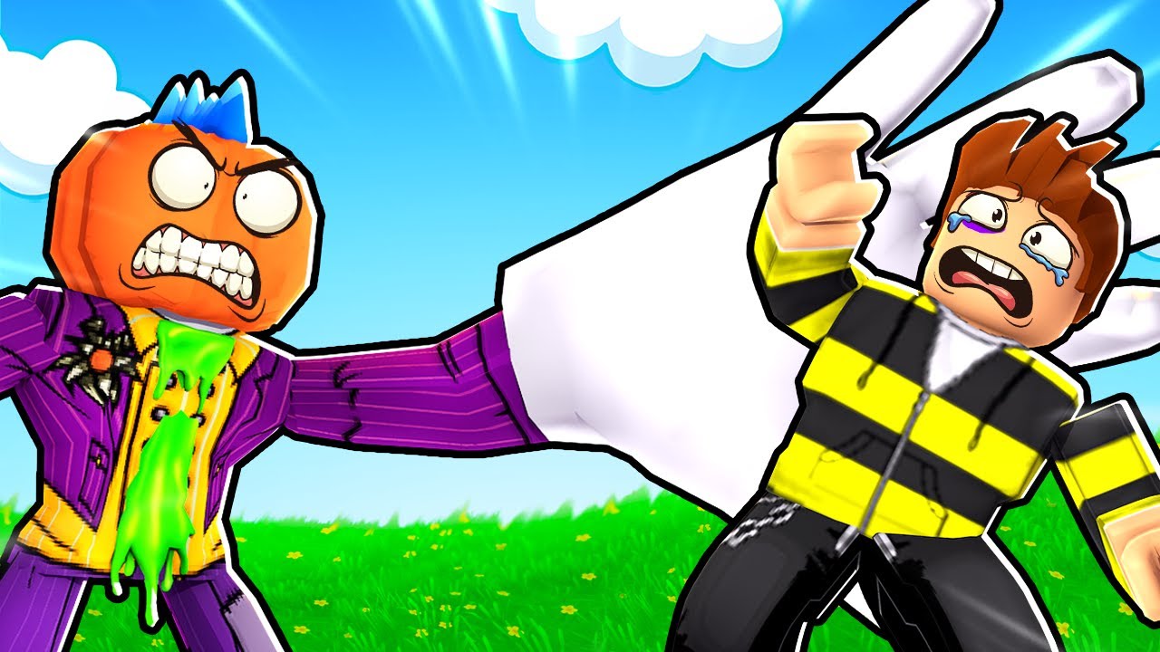 Slapping People With A Giant Hand In Roblox - YouTube