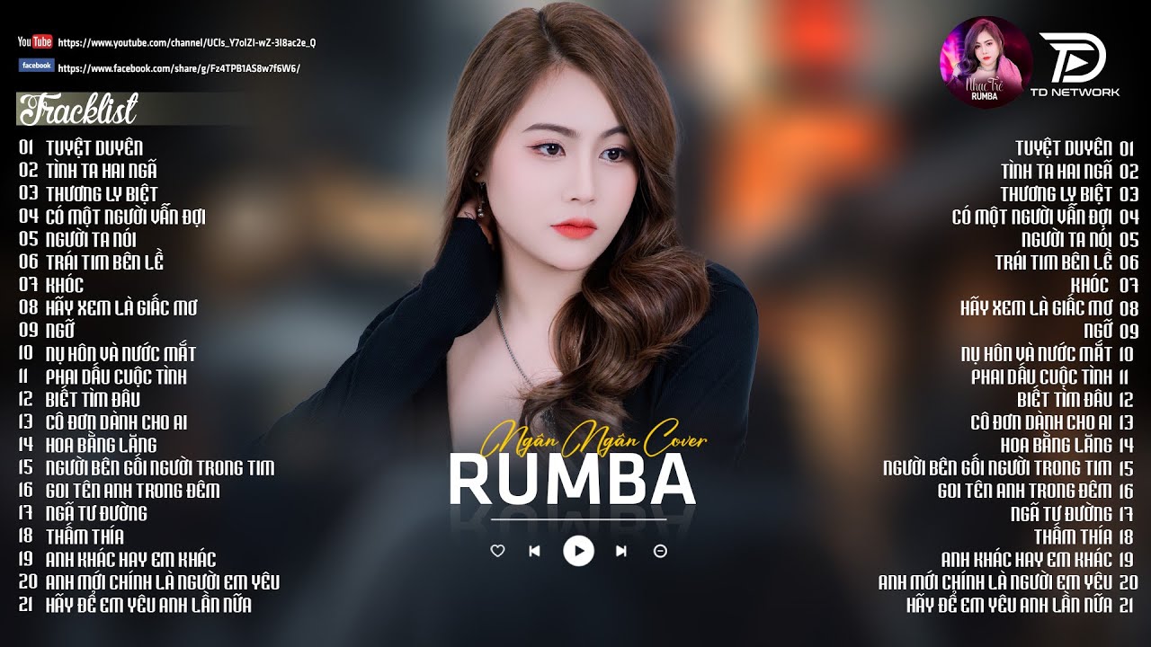 THƯƠNG LY BIỆT, TUYỆT DUYÊN - ALBUM RUMBA XUẤT SẮC NHẤT 2025 - NGÂN ...