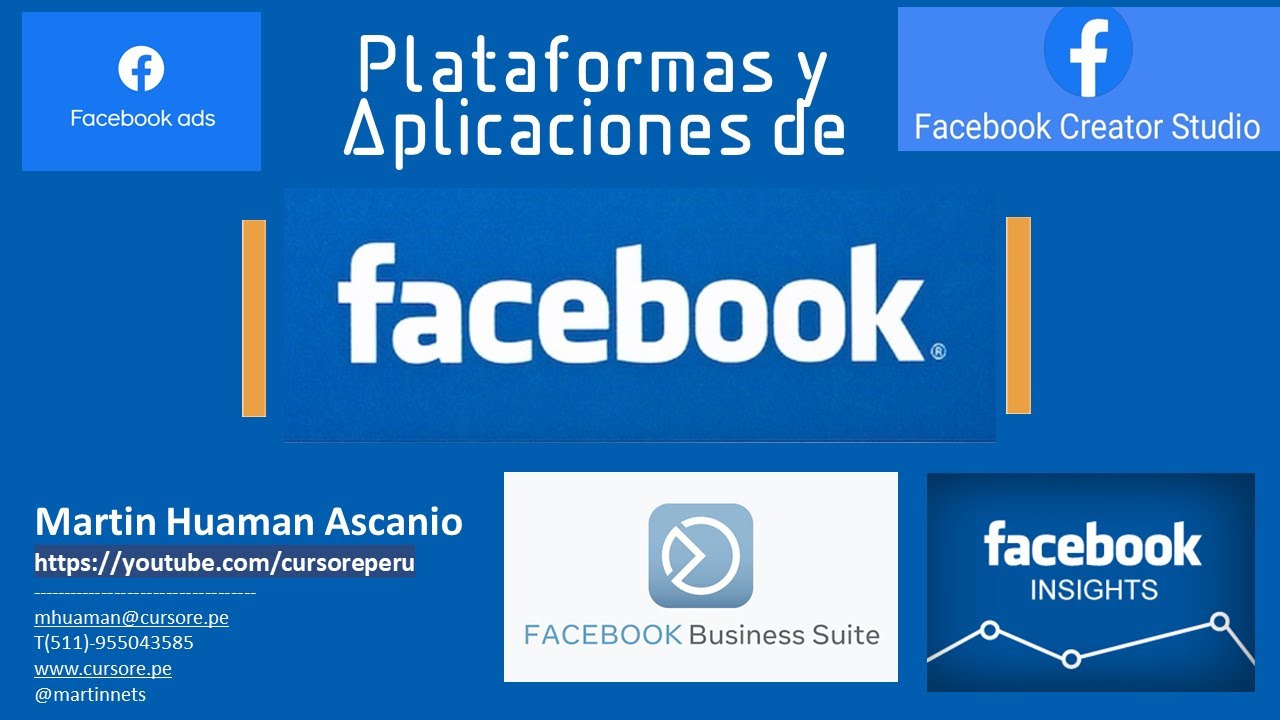 Plataformas y Aplicaciones de Facebook - YouTube