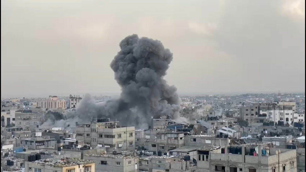 Strike on Gaza's Rafah | AFP - YouTube