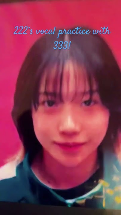 222 does a vocal practice!!! #squidgame #222 #333 - YouTube
