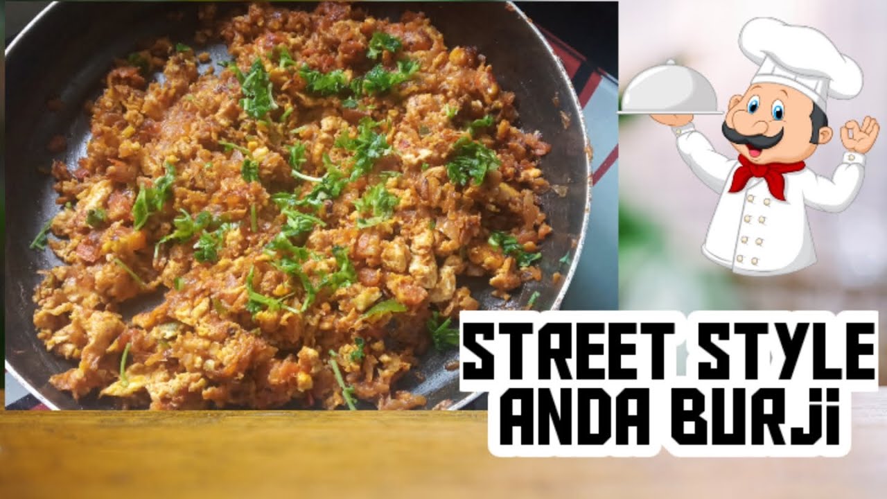 street style anda burji / anda burji / egg burji / anda burji recipe ...