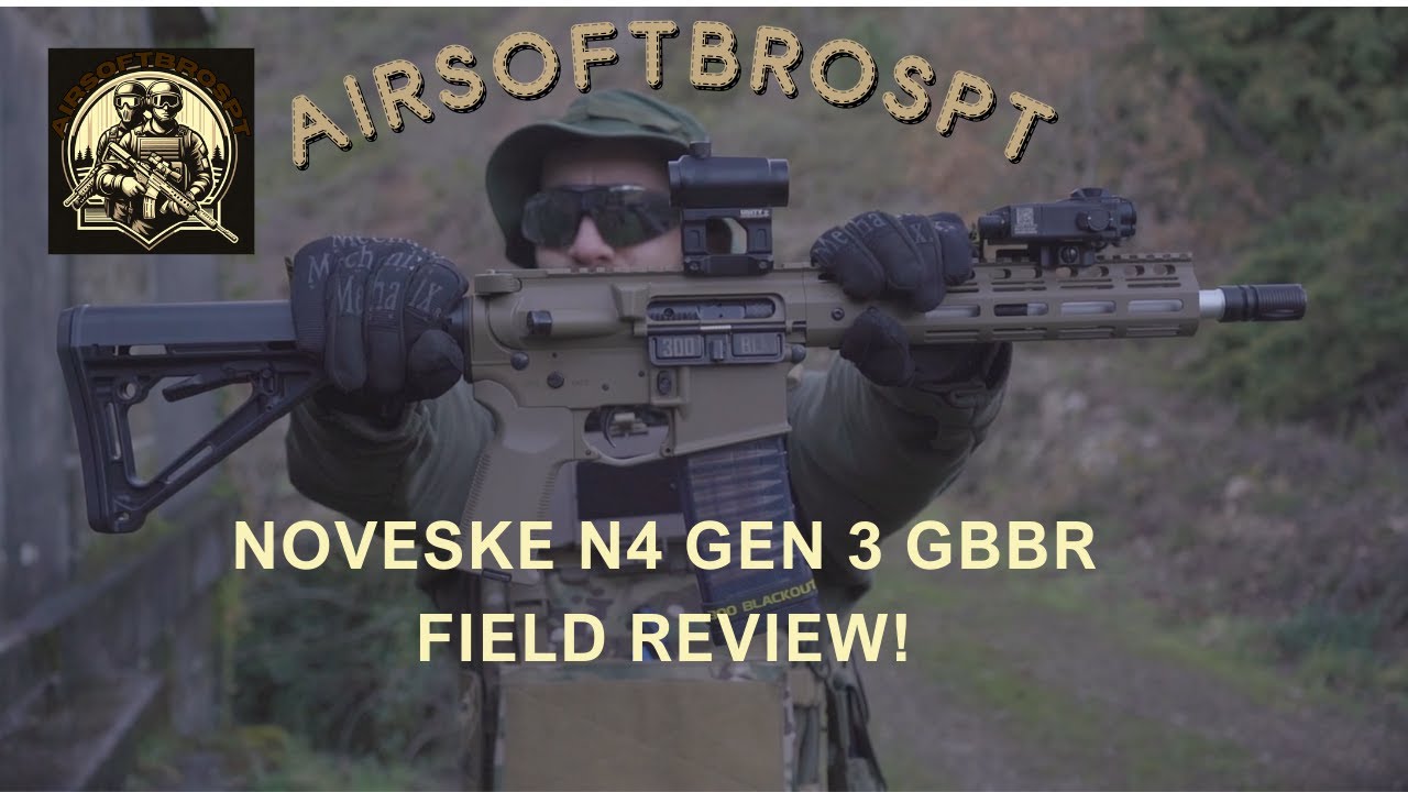 (eng/esp subtitles) Review EMG CYMA Gas System Noveske N4 Gen 3 GBBR ...