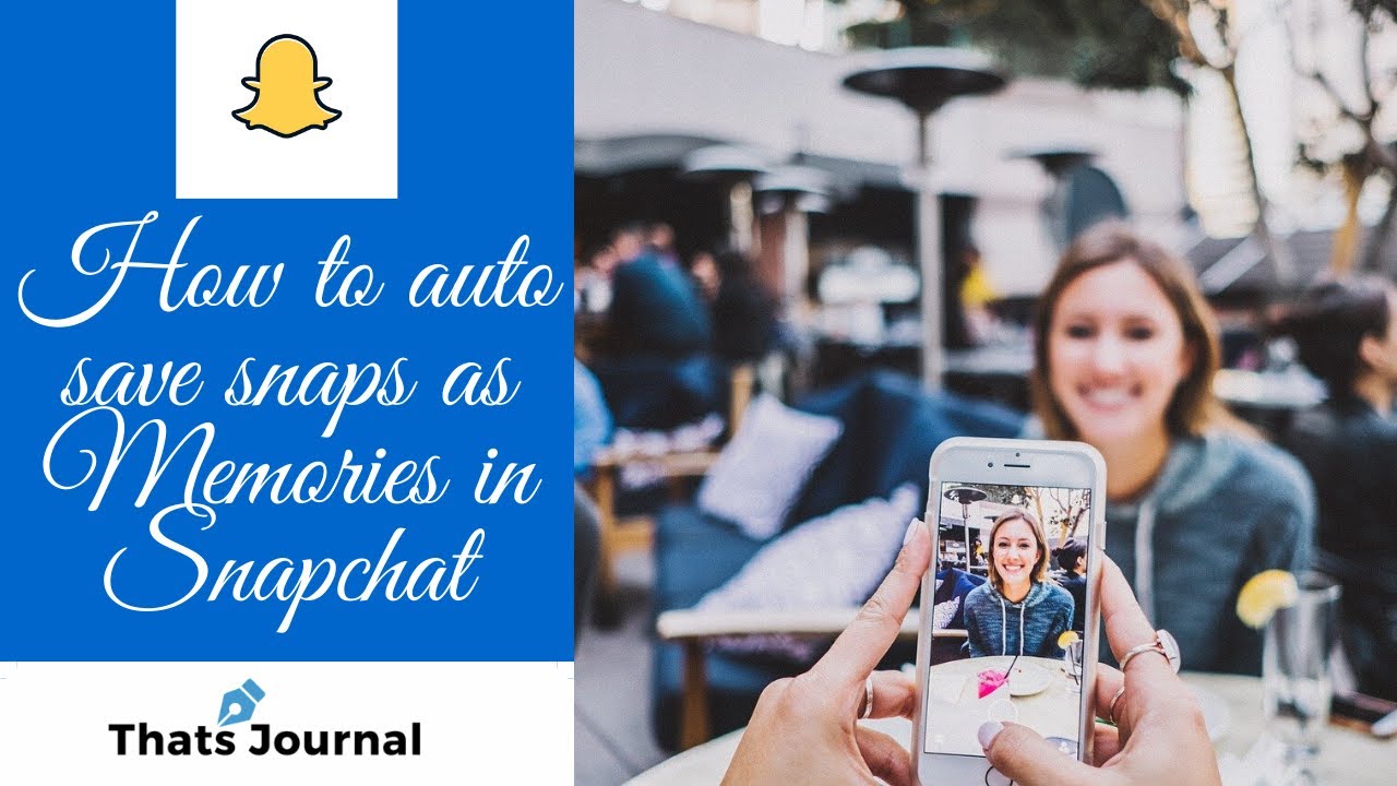 How to auto save snaps as Memories in Snapchat - YouTube