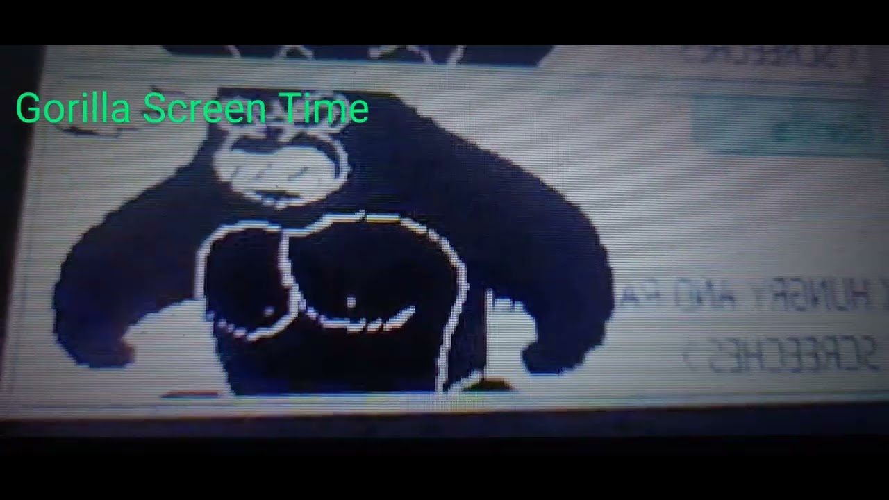 Gorilla Screen Time - YouTube