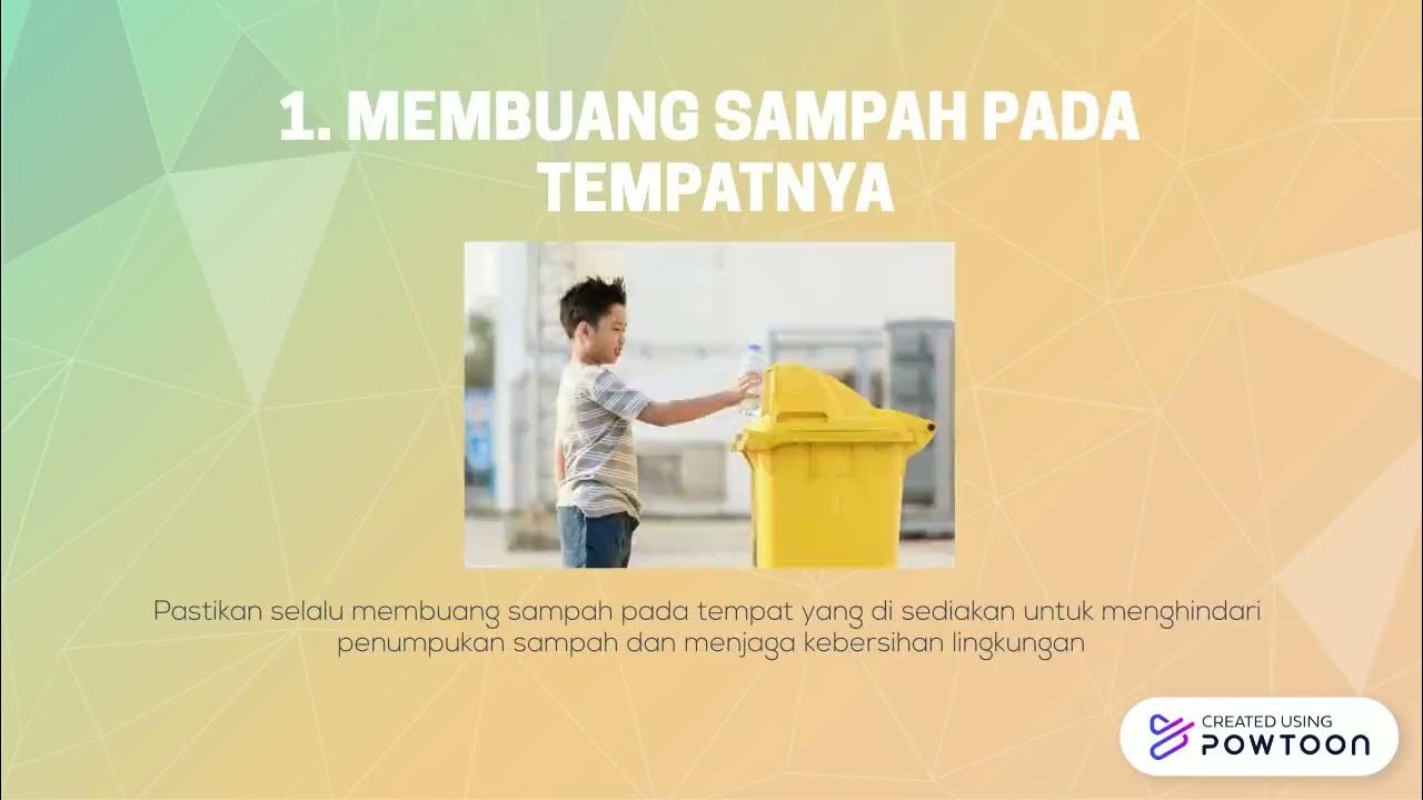 5 TIPS MENJAGA KEBERSIHAN LINGKUNGAN - YouTube