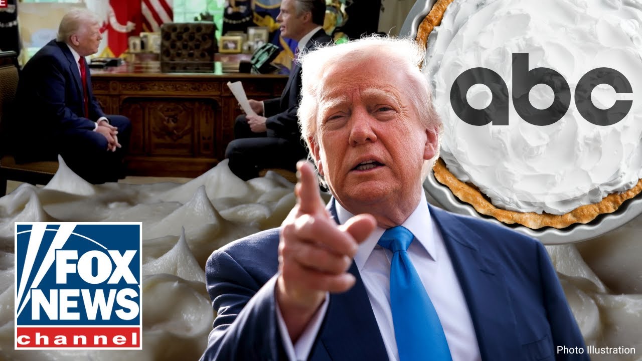 Trump pie-faces ABC News in heated interview: 'ONE OF THE WORST' - YouTube