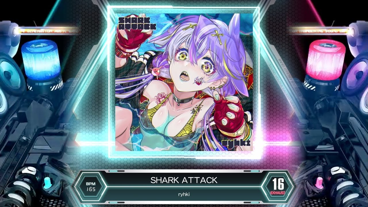 [SDVX] SHARK ATTACK [EXH 16] (譜面確認) - YouTube