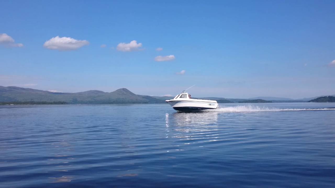 PREDATOR 160 On loch lomond - YouTube